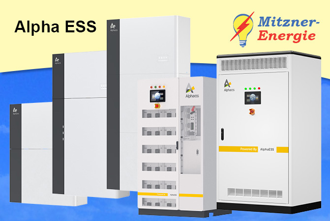 Alpha ESS Stromspeichersysteme | Mitzner-Energie